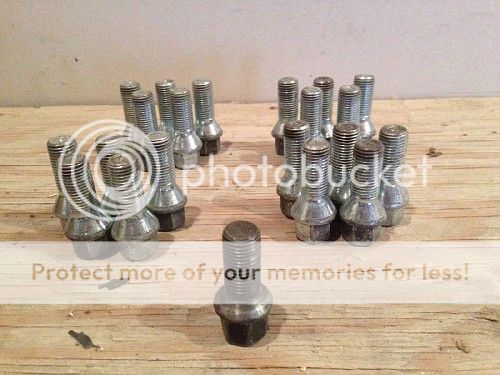 20 conical wheel bolts | VW Vortex - Volkswagen Forum
